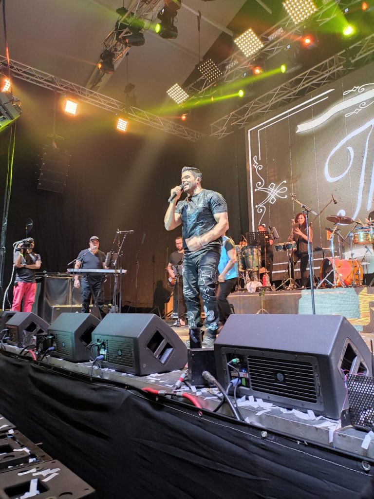 Jerry Rivera estrenó con magnífico concierto el Gran Salón de Eventos ...
