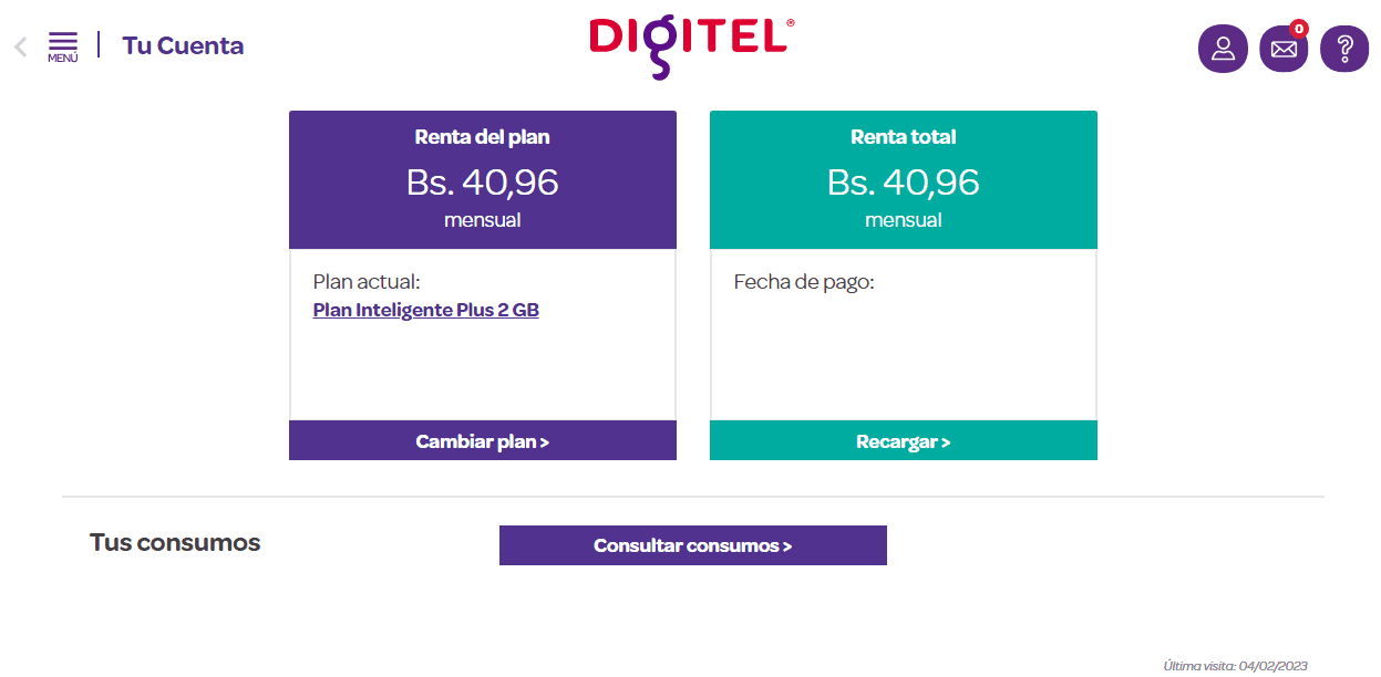 Así puedes consultar tu saldo y planes de la línea Digitel - La Verdad ...