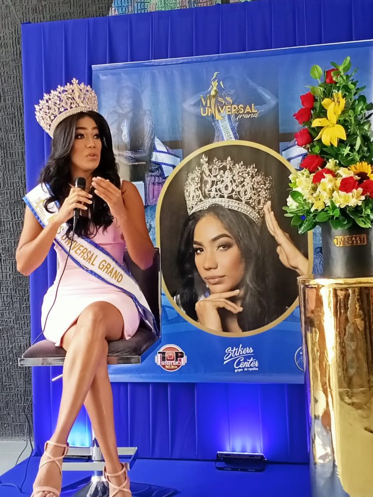 Gladys Rivas: Ganar el Miss Universal Grand me proyectará para asumir ...