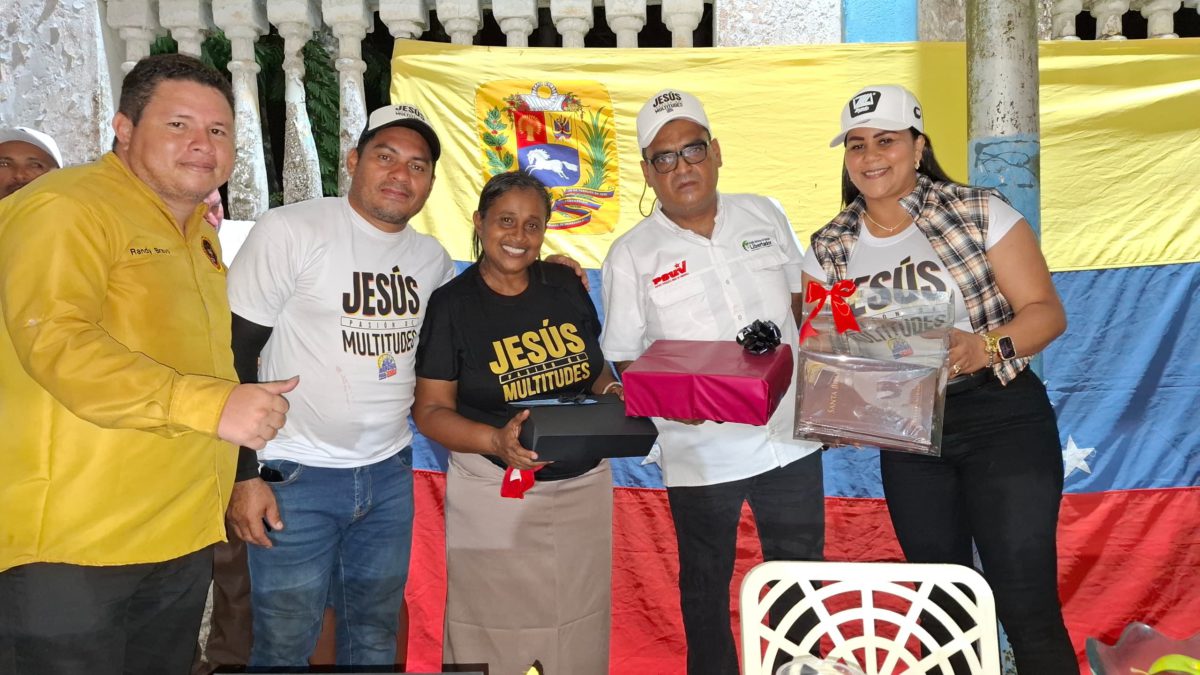 Temblador también se unió a la marcha para Jesús