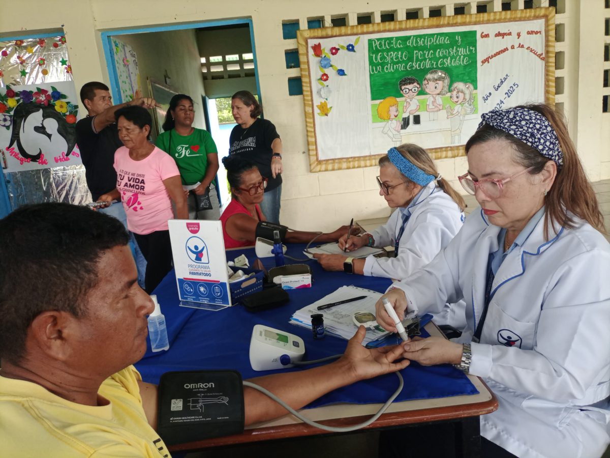 Jornada médica de Conciencia ciudadana se fue hasta Jusepín